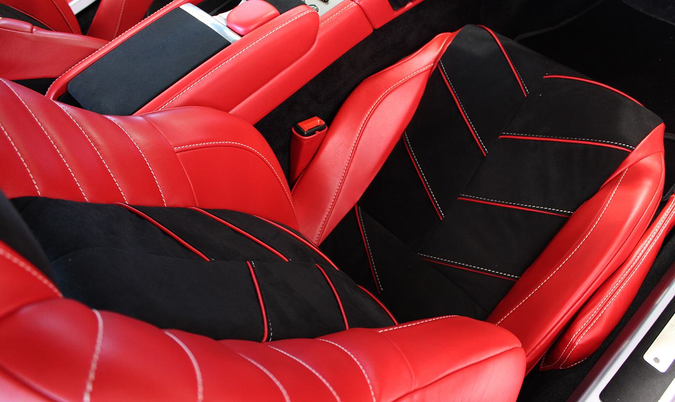 bespoke,custom car leather interior upholstery, seating,steering wheel ...