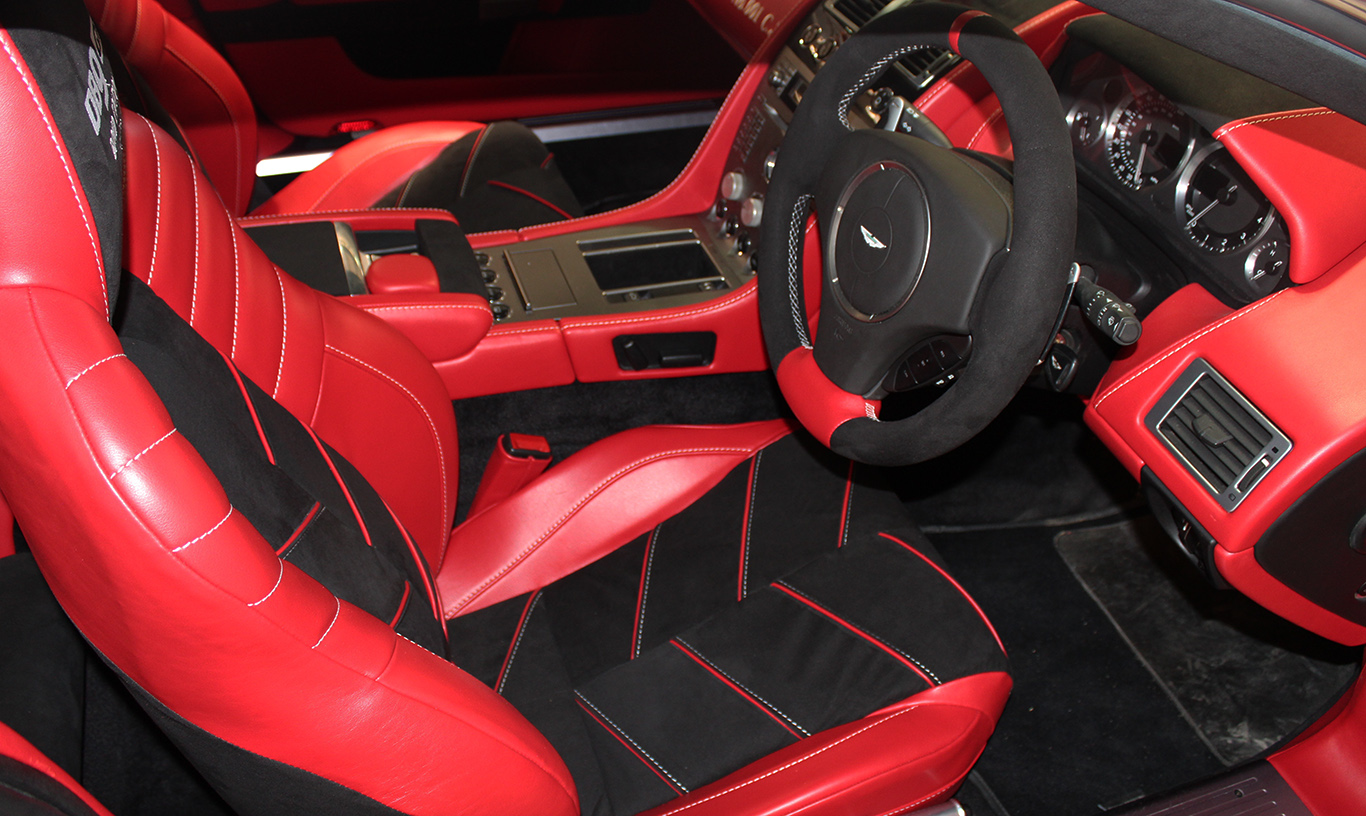 bespoke,custom car leather interior upholstery, seating,steering wheel ...